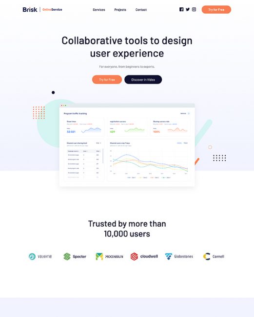 Brisk – Multi-Purpose Elementor WordPress Theme