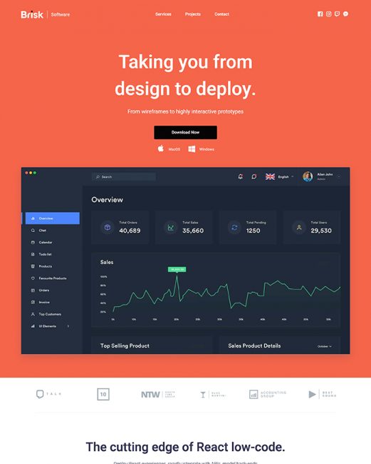 Brisk – Multi-Purpose Elementor WordPress Theme